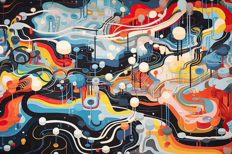 Abstract Treasure Map Abstract Map Background Retro Style Stock Photo ...