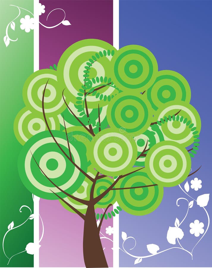 Abstract tree stock vector. Illustration of abstract - 17832907