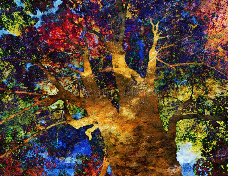 Abstract Tree stock illustration. Illustration of nature - 3206880