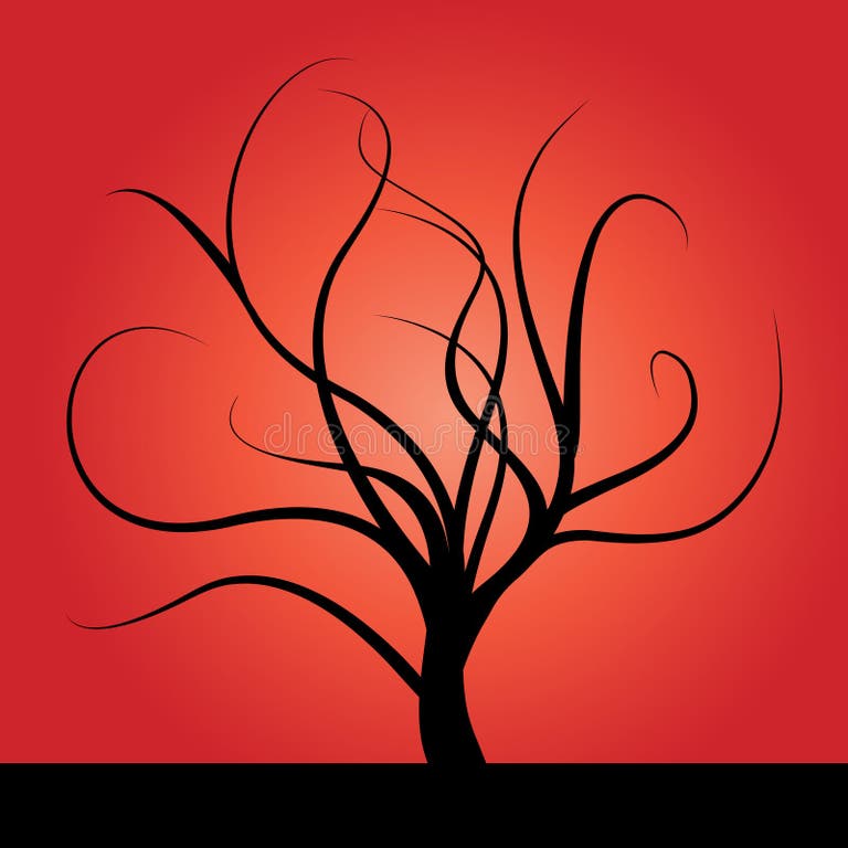 Abstract Oak Tree Outline Stock Illustrations – 8,613 Abstract Oak Tree ...