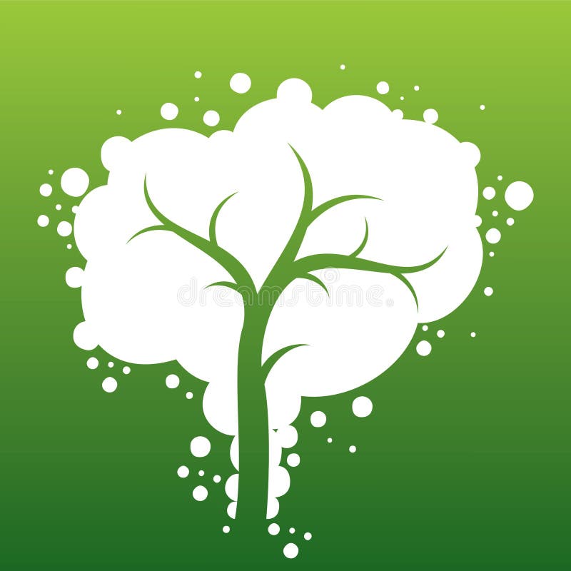 Abstract tree background stock vector. Illustration of plant - 27723652