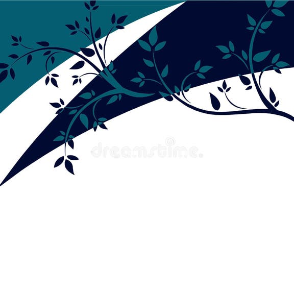 Abstract Tree Branches and Grunge Pattern Stock Vector - Illustration ...
