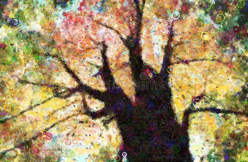 Abstract Tree stock illustration. Illustration of nature - 3206880