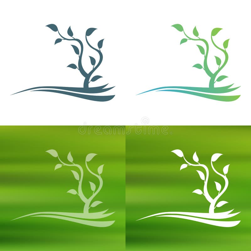 Abstract Tree Concept Logo. Stock Vector - Illustration of botany ...