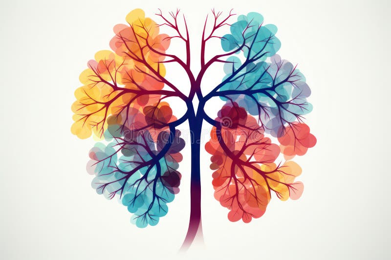 Abstract Tree Illustration: a Creative Concept of Green Nature S Design ...