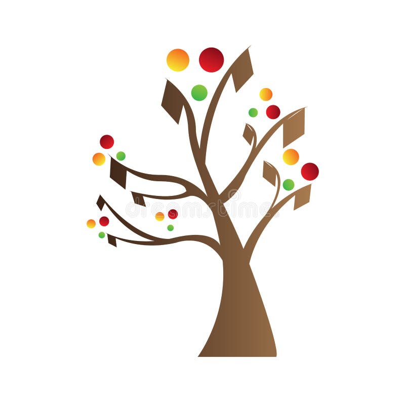 Abstract tree stock vector. Illustration of creative - 81492316