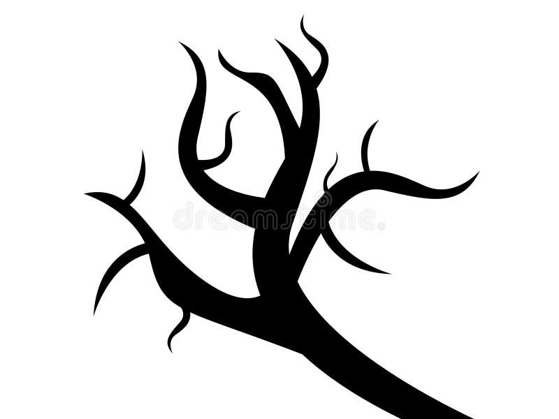 Abstract Tree Silhouette Picture. Image: 6485666