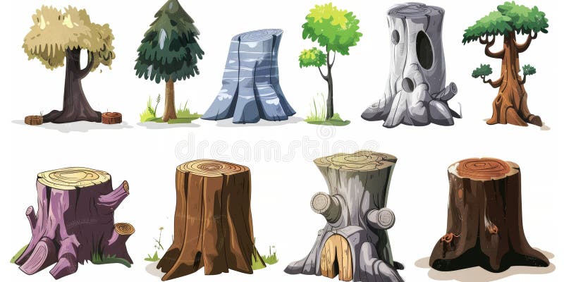 Stump Profiles Stock Illustrations – 5 Stump Profiles Stock ...