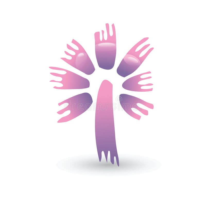 Abstract tree symbol stock vector. Illustration of symbol - 11745903