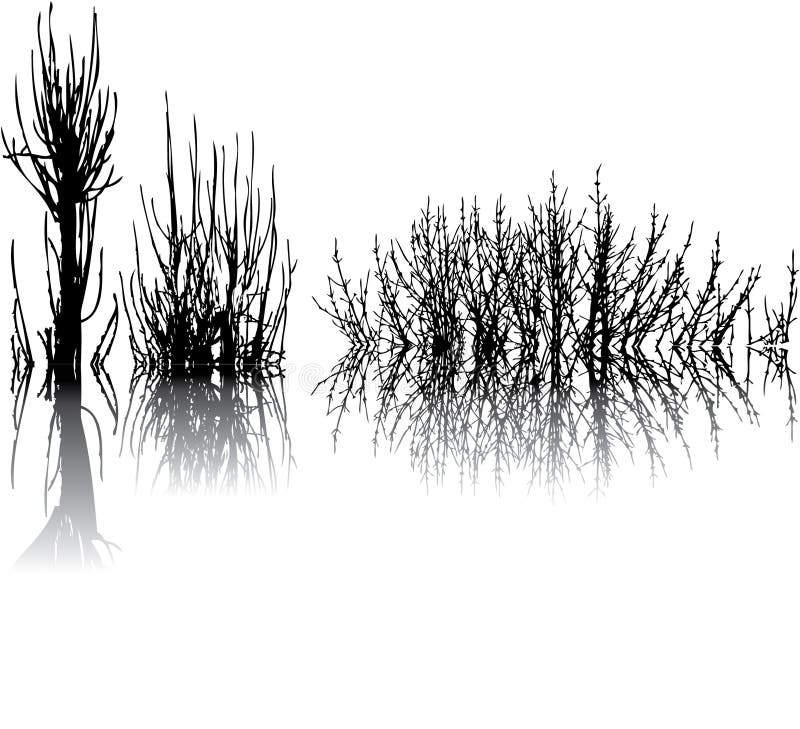 Abstract trees stock vector. Illustration of botanical - 4685129