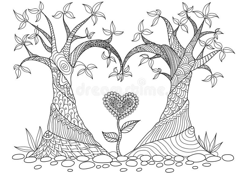 16+ Heart pattern trees Free Stock Photos - StockFreeImages