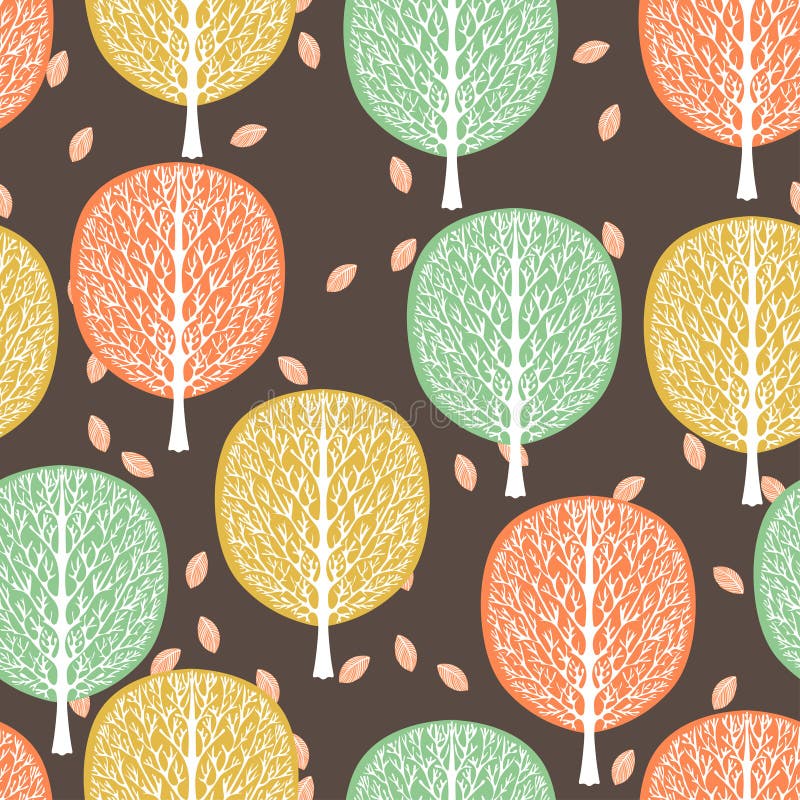 Ornate tree stock vector. Illustration of line, leaf - 48983656