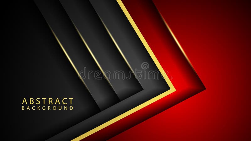 Abstract Trendy Geometric Futuristic Overlap with Background Design ...