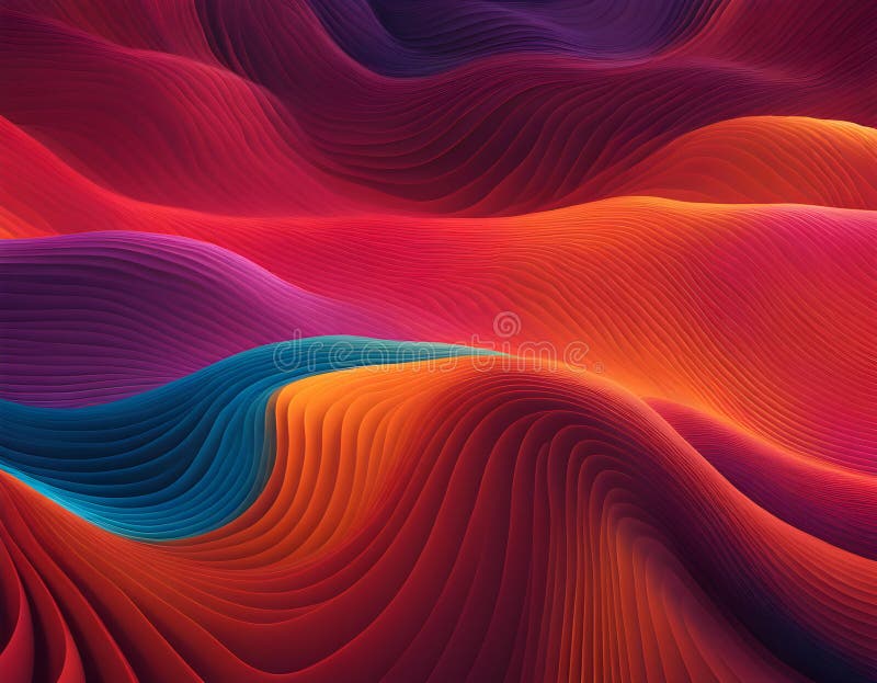 An Abstract, Trendy Representation of a Distorted Wave Field ...