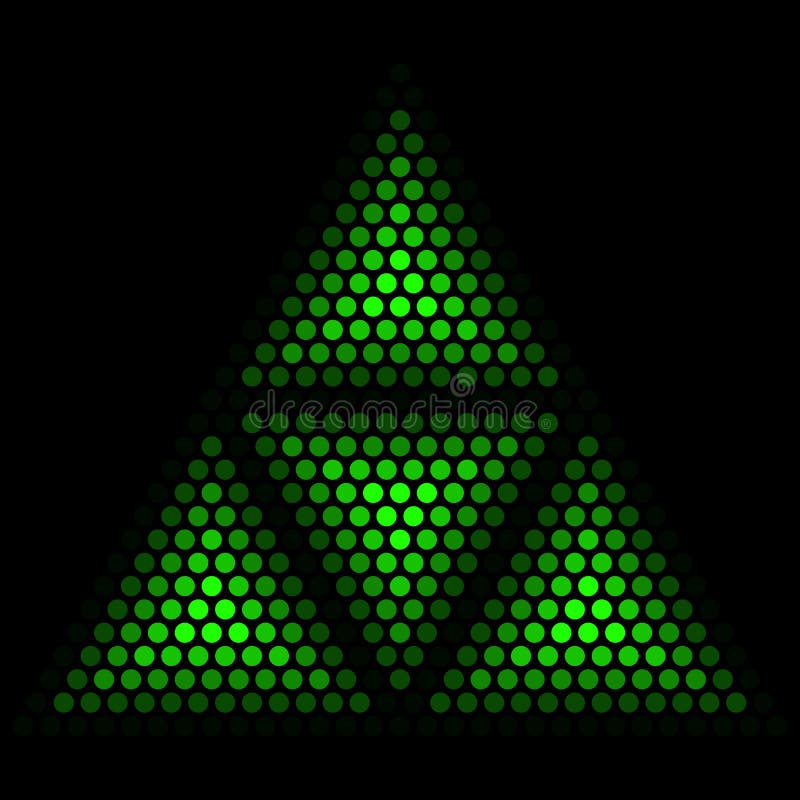 Abstract Triangle stock vector. Illustration of tone, pattern - 4514202