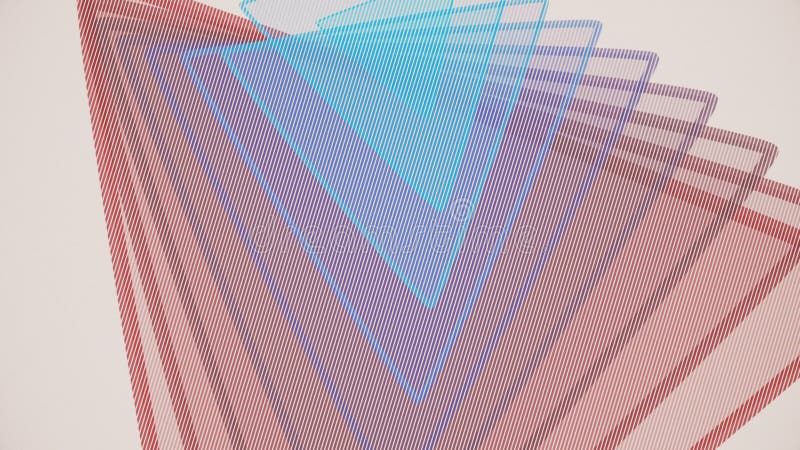 Abstract Triangle Animation. Stock Video - Video of black, design ...