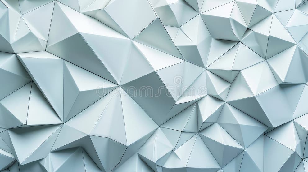 Abstract Triangle Background 3D Triangles Modern Wallpaper Stock ...