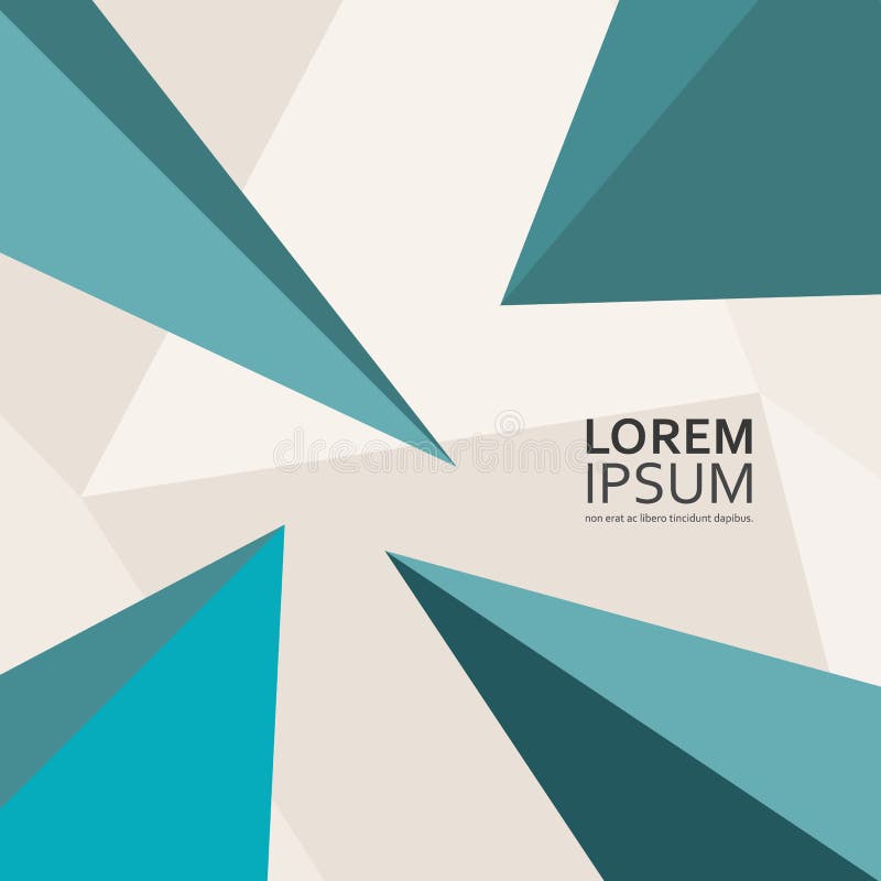 Abstract Triangle Background / Vector Creative Illustration Stock ...