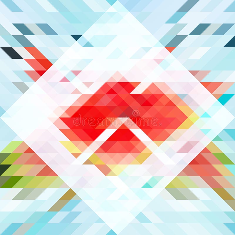 Abstract Triangle bg27 stock illustration. Illustration of brightly ...