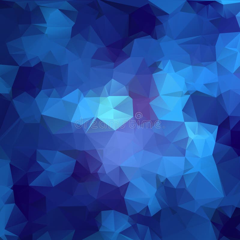 Abstract Triangle Blue Texture Stock Vector - Illustration of ...
