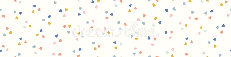 Abstract Triangle Border Pattern Background Design. Cute Vector ...