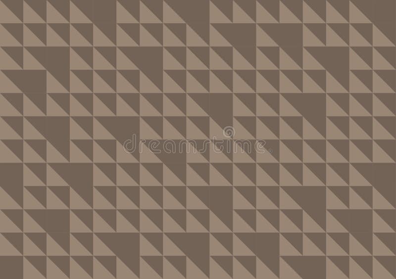 Abstract Triangle Brown Pattern Decorations Line Modern Style Vector ...