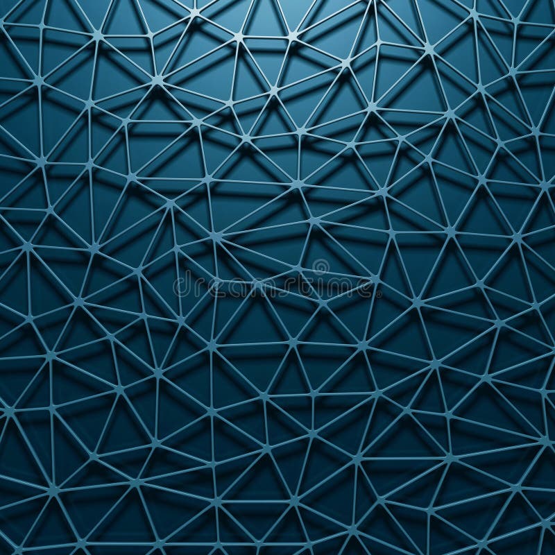 Abstract Triangle Chaotic Pattern Background Stock Illustration ...