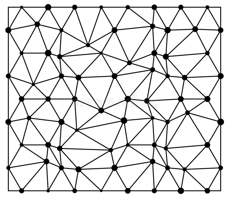 Triangle Line Divider Vector Design Footer Modern Border Stock Vector ...