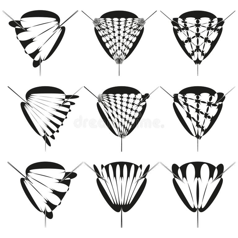 Feathered Shape Stock Illustrations – 2,552 Feathered Shape Stock ...