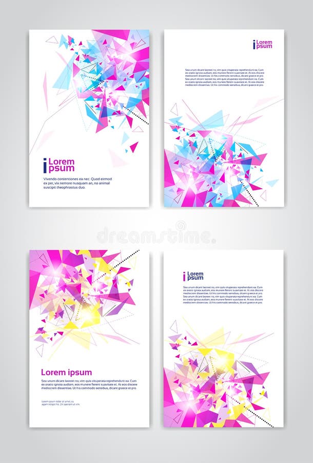 Abstract Triangle Geometrical Background Banner Copy Space Stock Vector ...