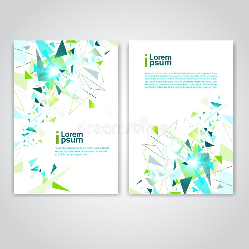 Abstract Triangle Geometrical Background Banner Copy Space Stock Vector ...