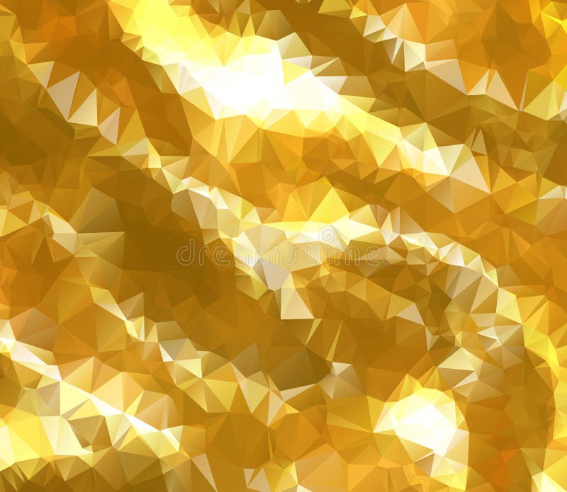 Triangle Gold Foil Texture Blank Page Frame Wallpaper Golden Geometric ...