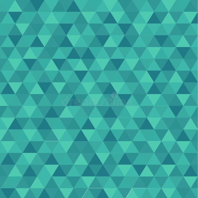 Abstract Triangle in Green Background Stock Illustration - Illustration ...