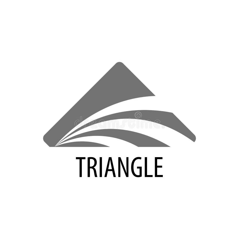 Abstract Triangle Logo Concept Design. Symbol Graphic Template Element ...