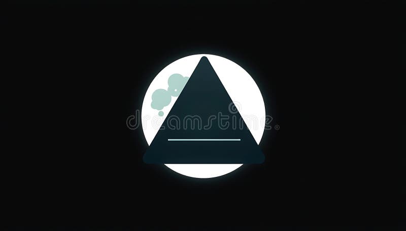 Abstract Triangle Logo Design, Minimalist Geometric Symbol and Modern ...