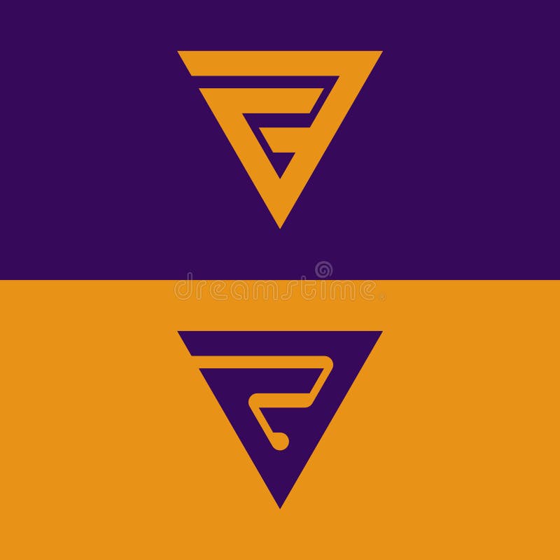 Abstract Triangle Logo Vector. Three Elements Connection Symbol ...