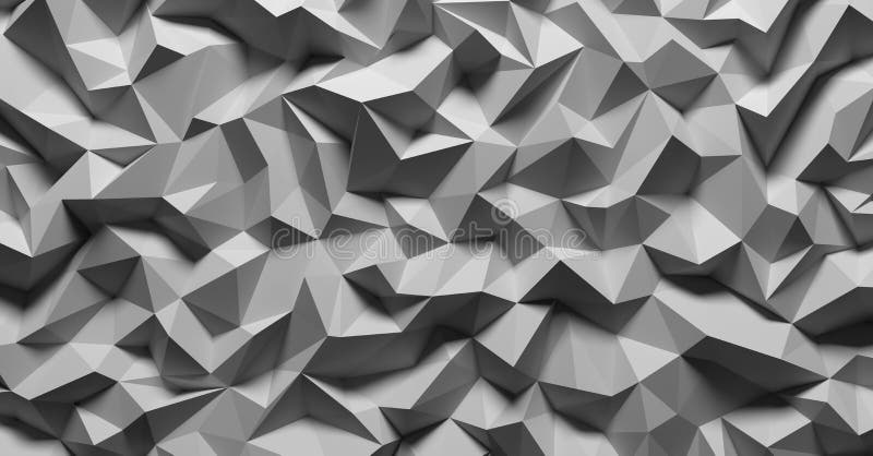 Abstract Triangle Low Polygon Background Wallpaper Texture 3d Render ...