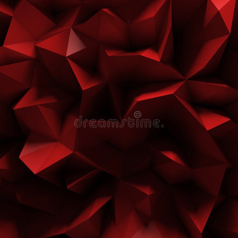Abstract Triangle Low Polygon Background Wallpaper Texture 3d Render ...