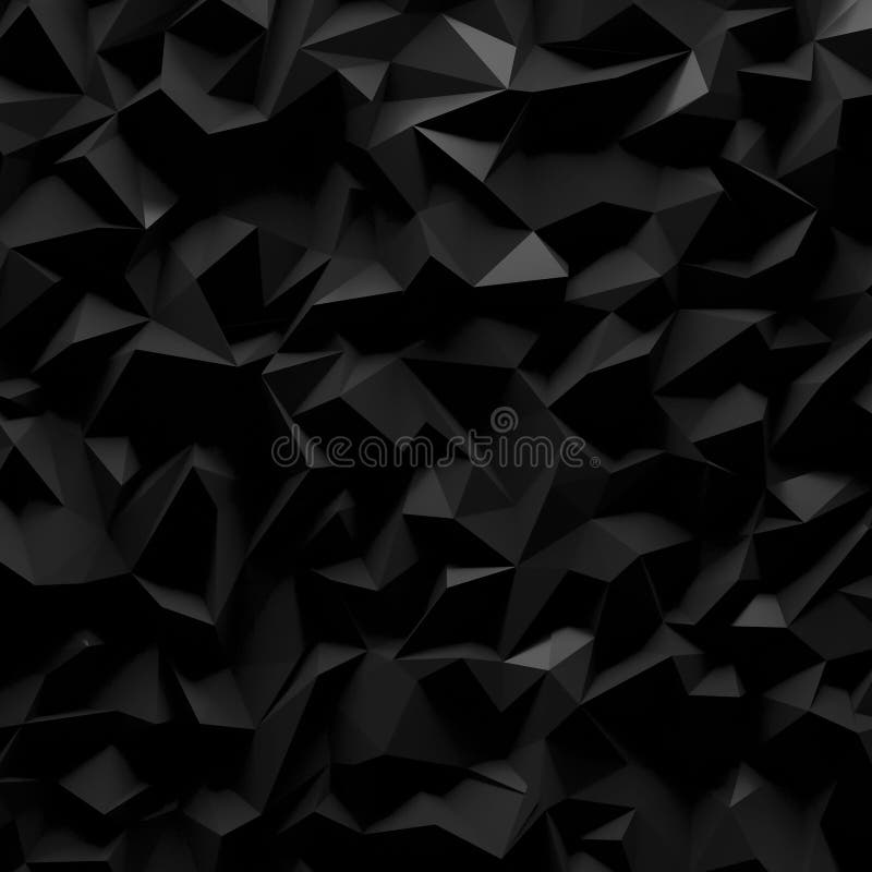 Abstract Triangle Low Polygon Background Wallpaper Texture 3d Render Stock Illustration ...