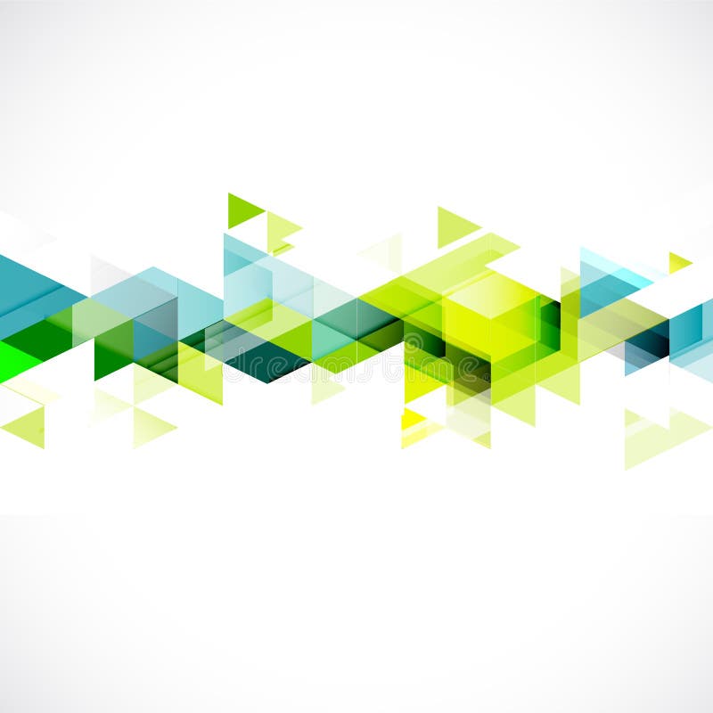 Abstract Triangle Modern Template for Business or Technology ...