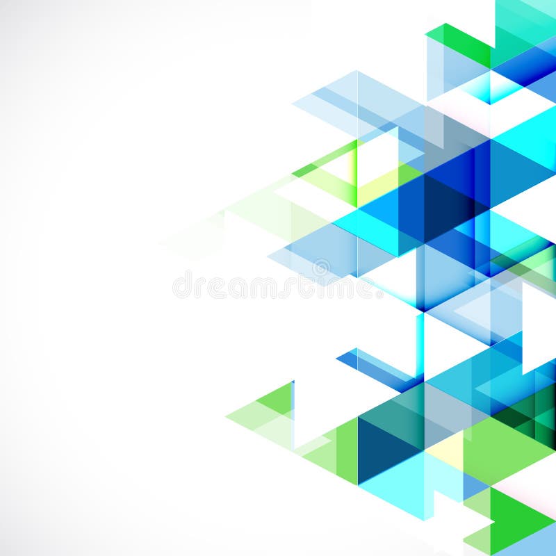 Abstract Triangle Modern Template for Business or Technology ...