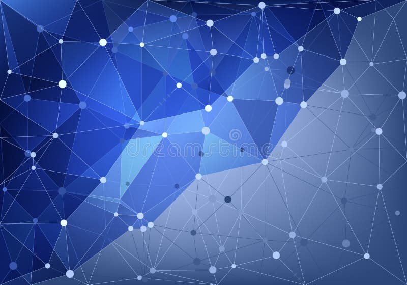 Abstract triangle net stock vector. Illustration of geometric - 42329784