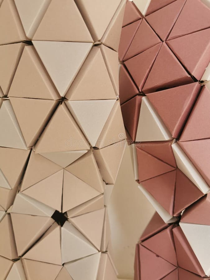 Abstract Triangle Paper Texture Stock Illustration - Illustration of ...