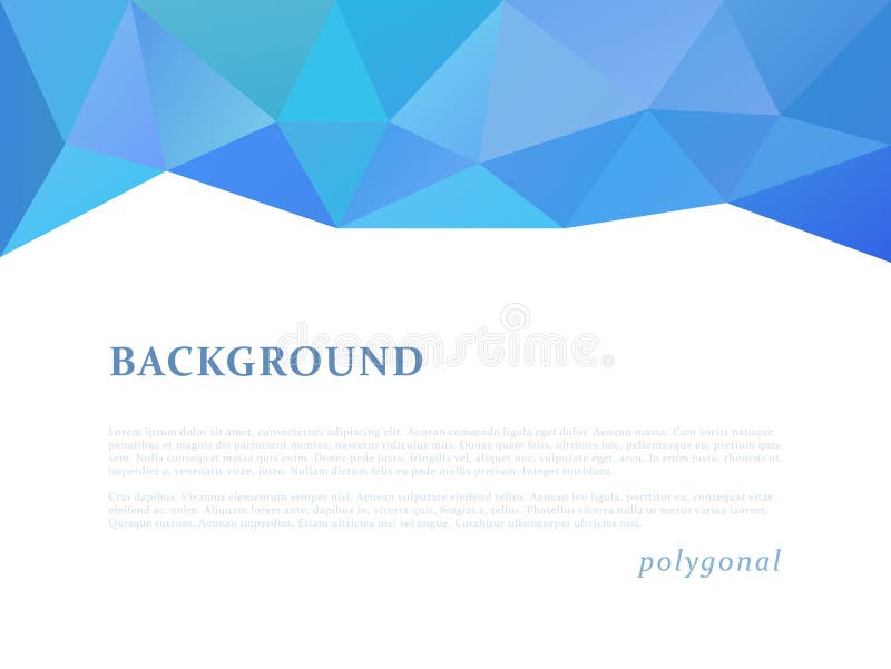 Abstract triangular banner stock vector. Illustration of pattern ...