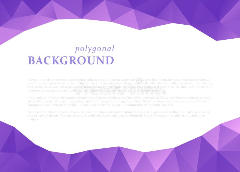 Abstract triangular banner stock vector. Illustration of brochure ...