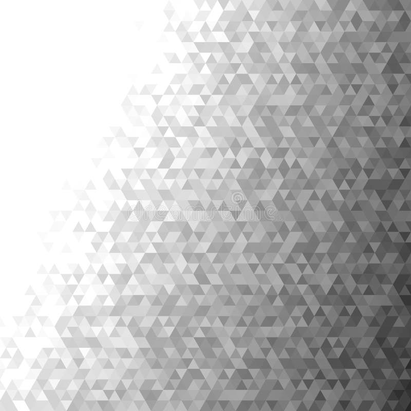Abstract Triangle Pattern Background Modern Vector Mosaic Design From