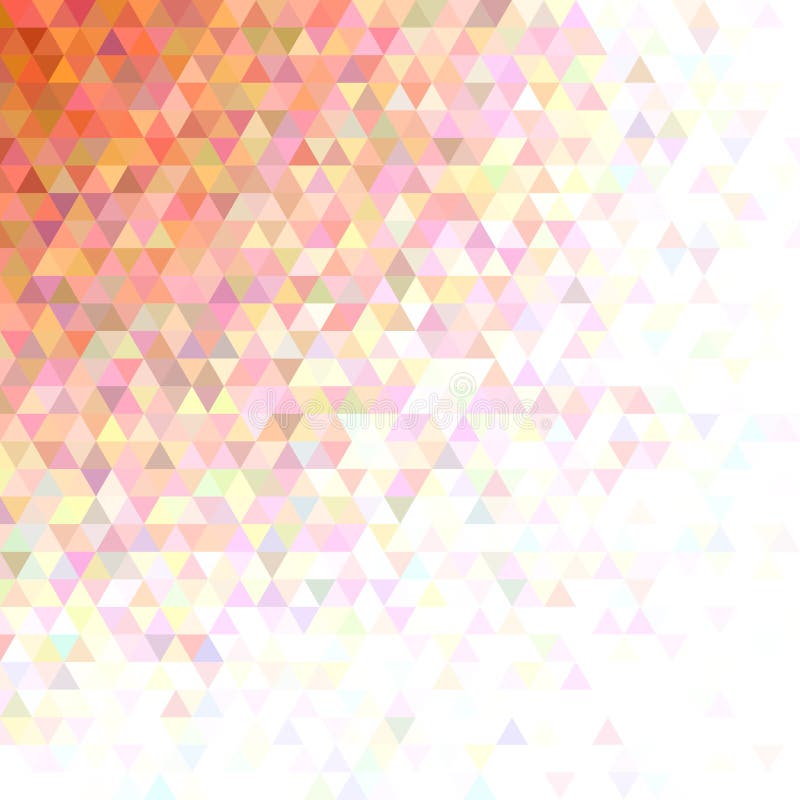Abstract Triangle Pattern Background Vector Mosaic Graphic Design From Regular Triangles Stock
