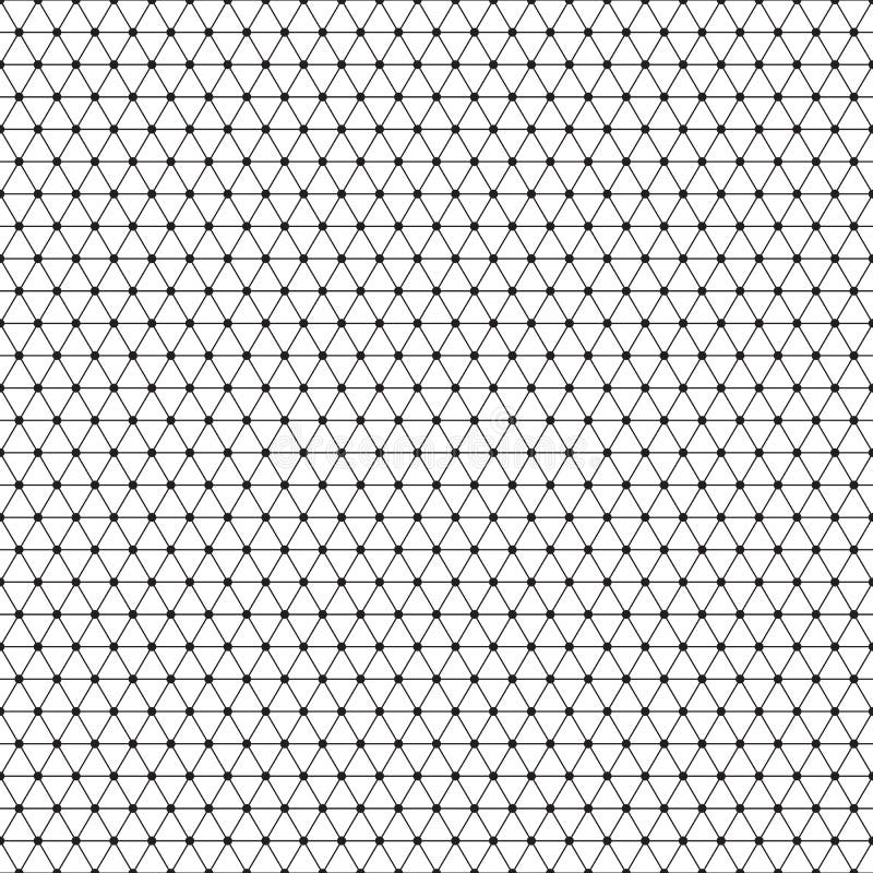 Abstract Triangle Pattern.Vector Background. Repetitive Dotted ...