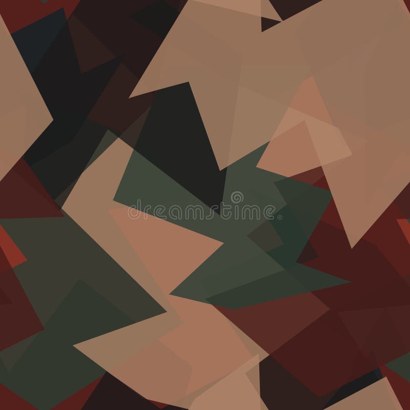 Abstract Triangle Seamless Pattern. Irregular Geometric Low Poly ...
