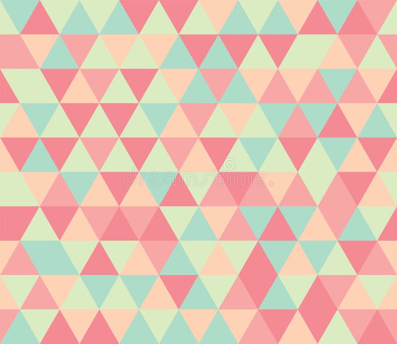 Abstract Triangle Seamless Pattern, Soft Color. Stock Vector ... Abstract Triangle Seamless Pattern, Soft Color. Stock Vector ...